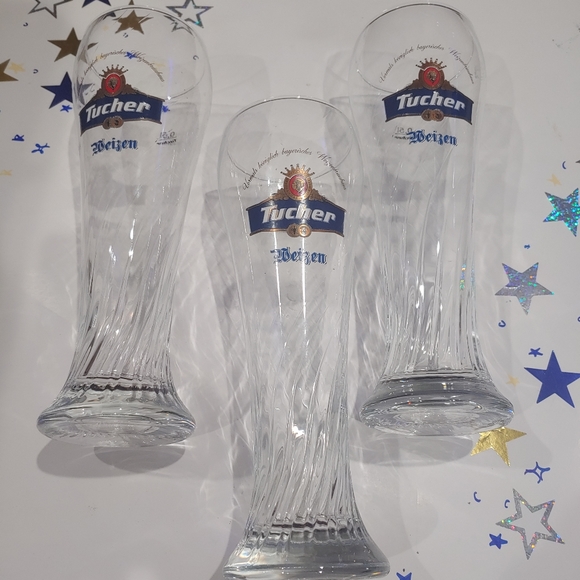 Tucher | Dining | Vintage German Pilsner Glasses | Poshmark